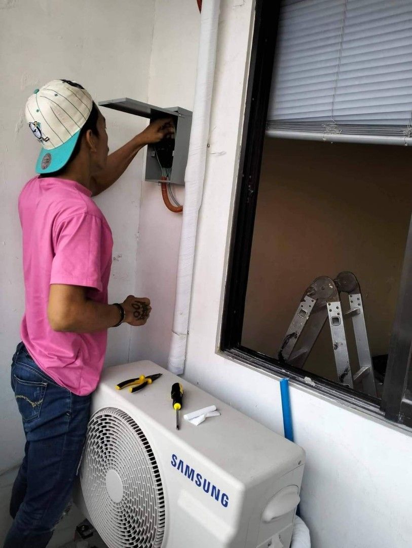 SAMSUNG STANDARD SPLIT TYPE AIRCON BRAND NEW FREE INSTALLATION, TV ...