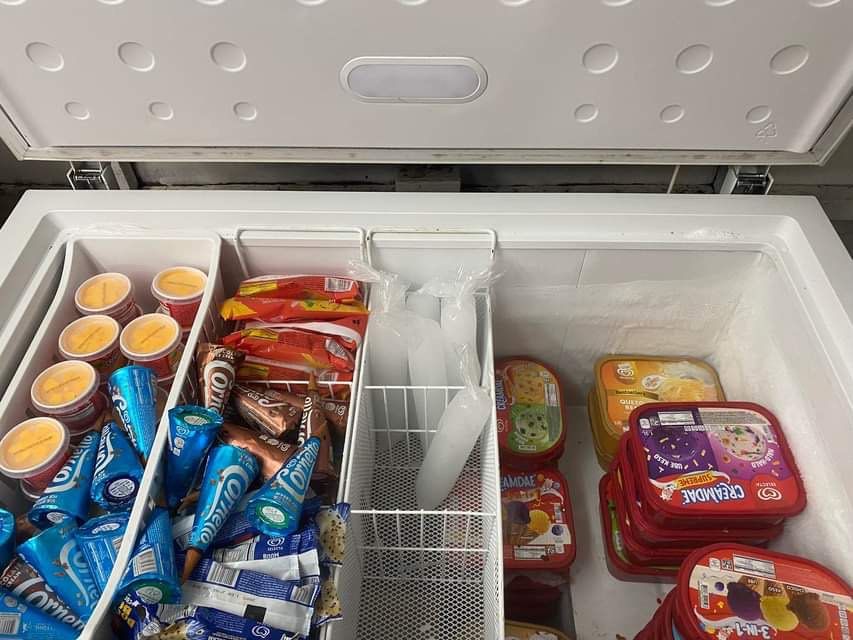 Sanden Chest Freezer SNHi-0355 12.4 cu. ft., TV & Home Appliances ...