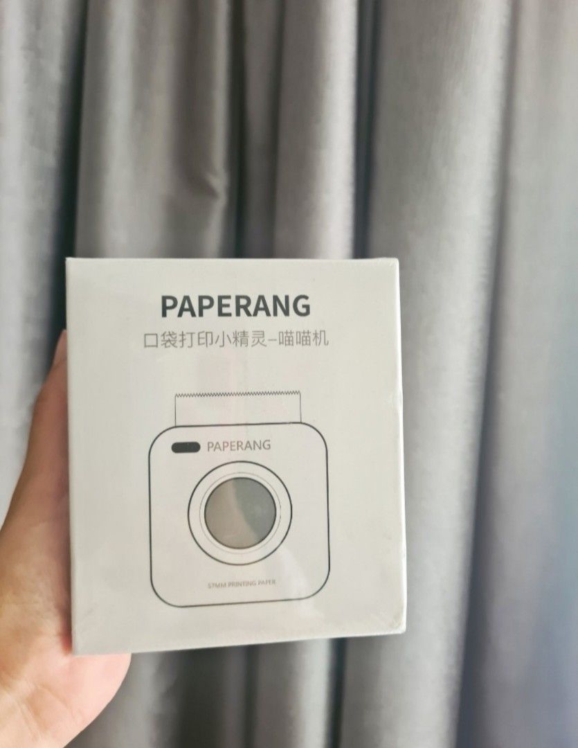 Sealed Paperang Handheld Portable Printer Sticker Labels, Computers ...