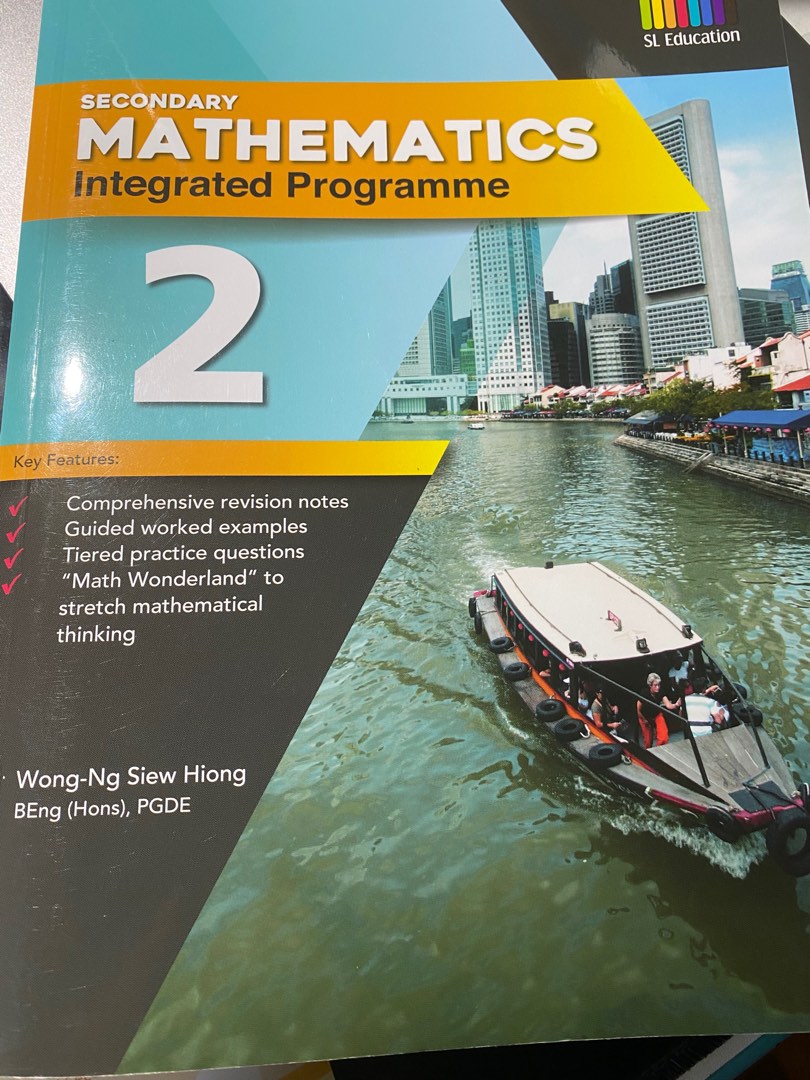 Secondary 2 maths book, Hobbies & Toys, Books & Magazines, Assessment ...