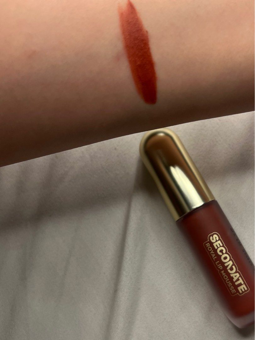 SECONDATE royal lip mousse. BRAND NEW, Kesehatan & Kecantikan, Rias ...