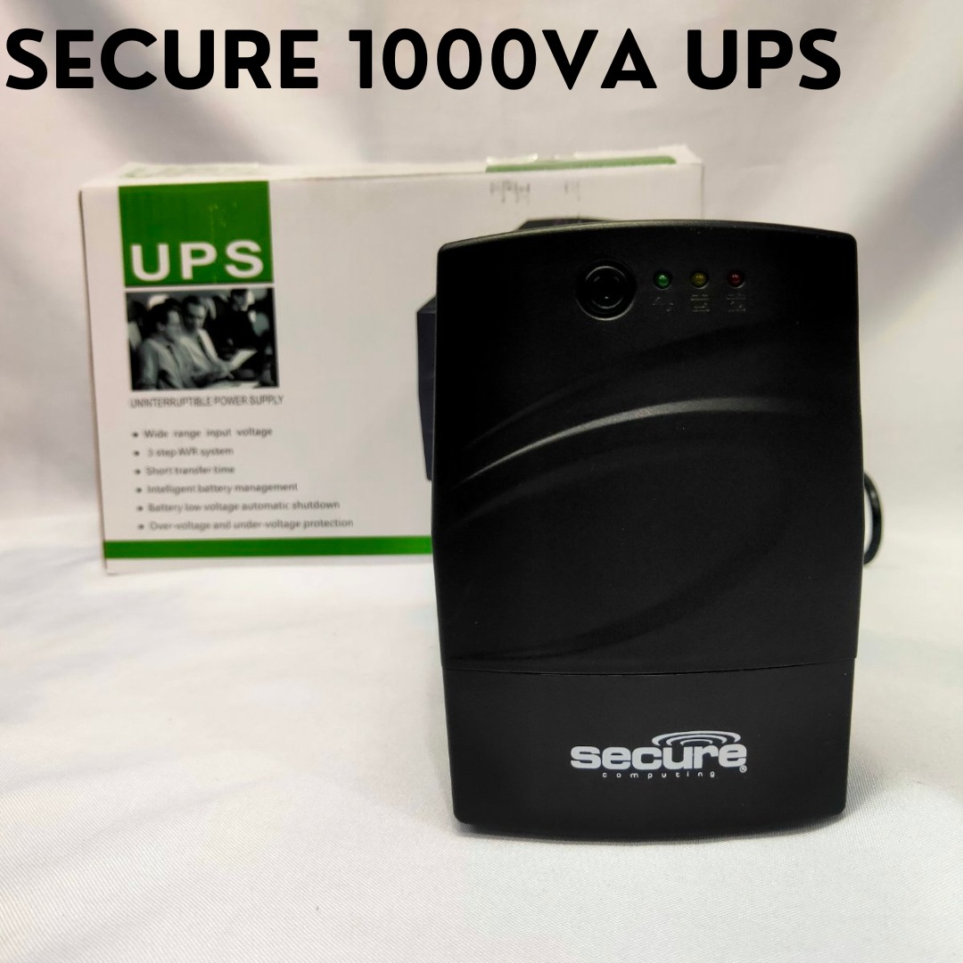 SECURE 1000VA UP, Computers & Tech, Parts & Accessories, Other ...