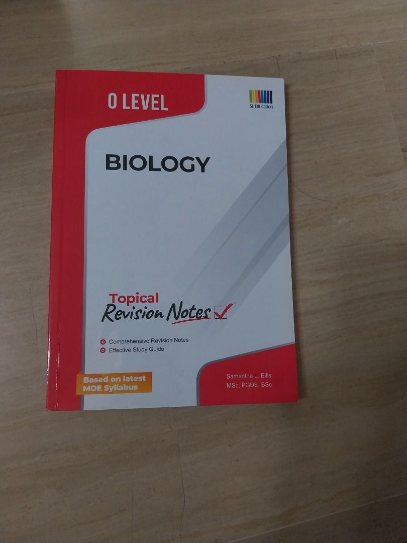 Selling secondary bio and chem textbooks notes tys o level, Hobbies ...