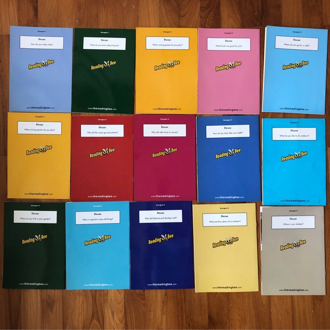 Set of 35 Reading Bee English story books phonics readers for children ...