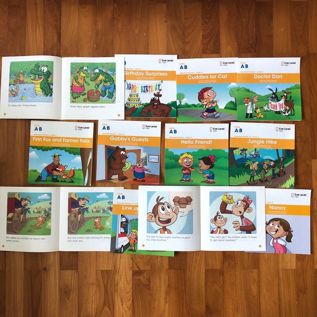 Set of 32 Eye Level Phonics English story books phonics readers for ...