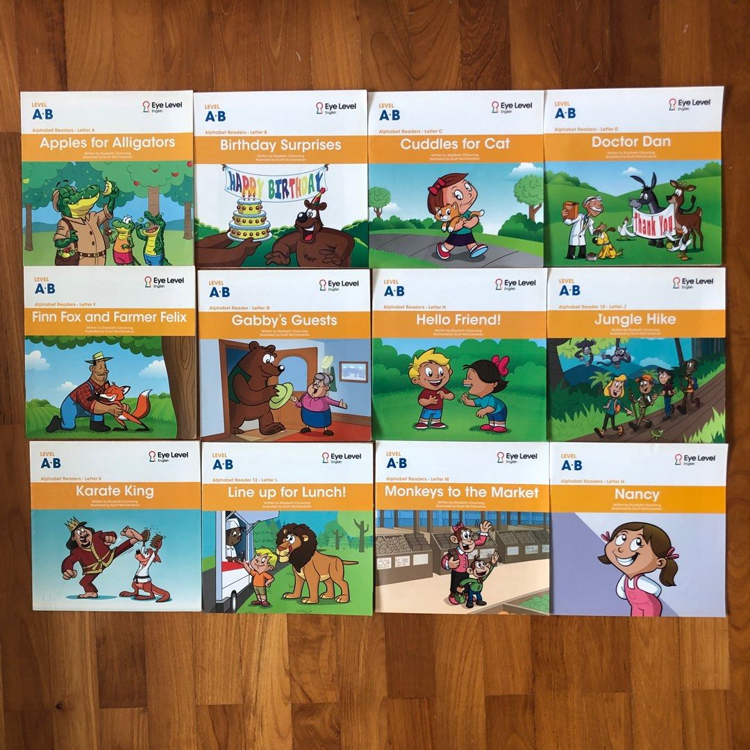 Set of 32 Eye Level Phonics English story books phonics readers for ...