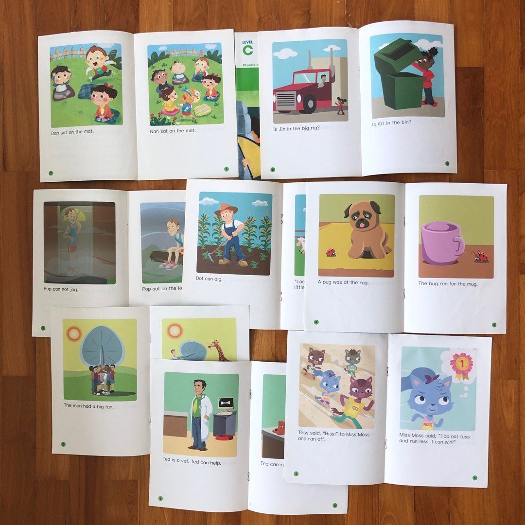 Set of 32 Eye Level Phonics English story books phonics readers for ...