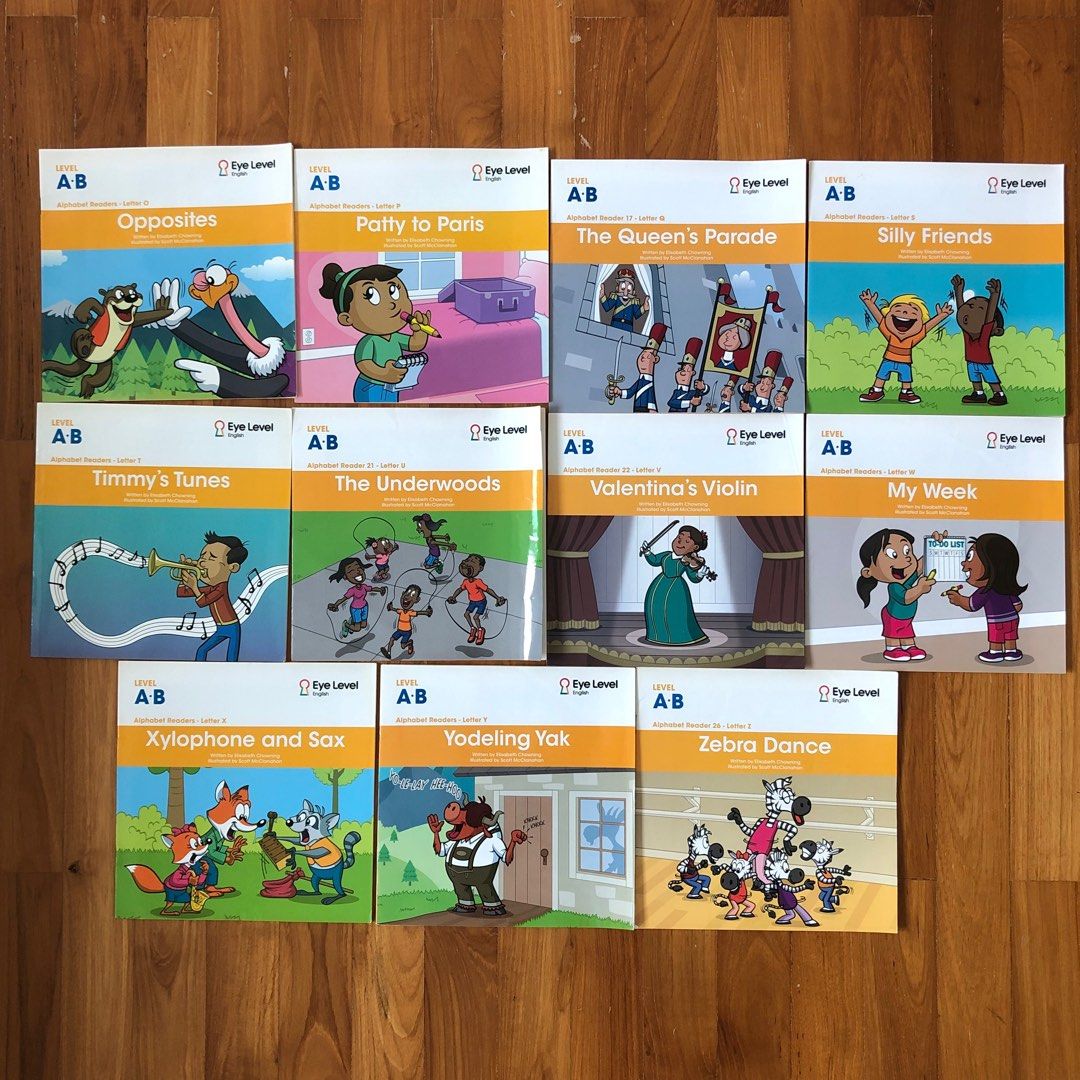 Set of 32 Eye Level Phonics English story books phonics readers for ...