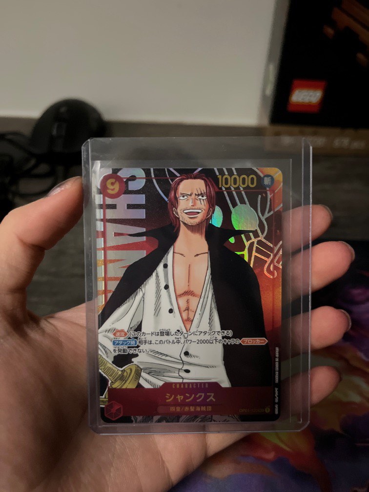 Shanks SEC AA - One Piece TCG, Hobbies & Toys, Toys & Games on Carousell