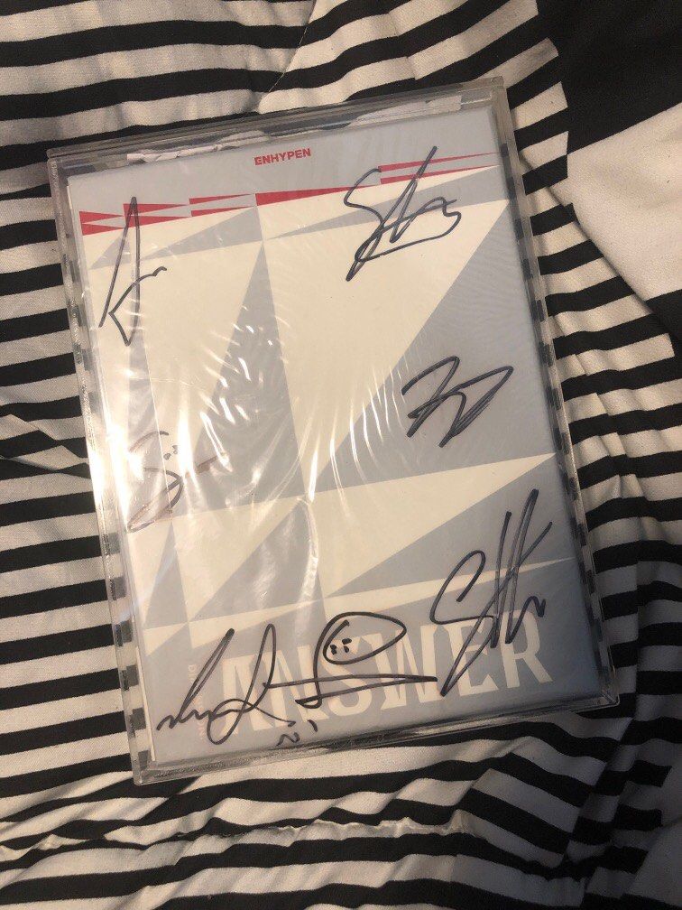 signed enhypen album ( dimension : answer ), Hobbies & Toys ...