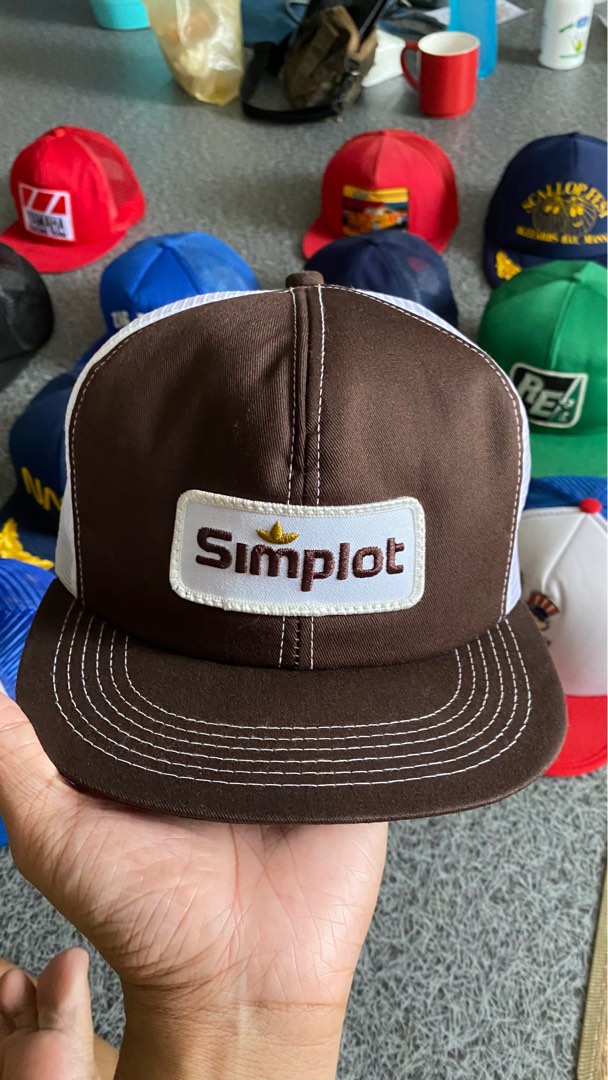 simplot vtg cap, Men's Fashion, Watches & Accessories, Cap & Hats on ...