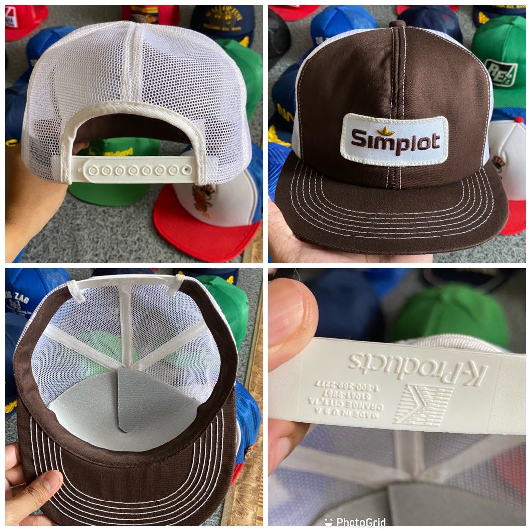 simplot vtg cap, Men's Fashion, Watches & Accessories, Cap & Hats on ...