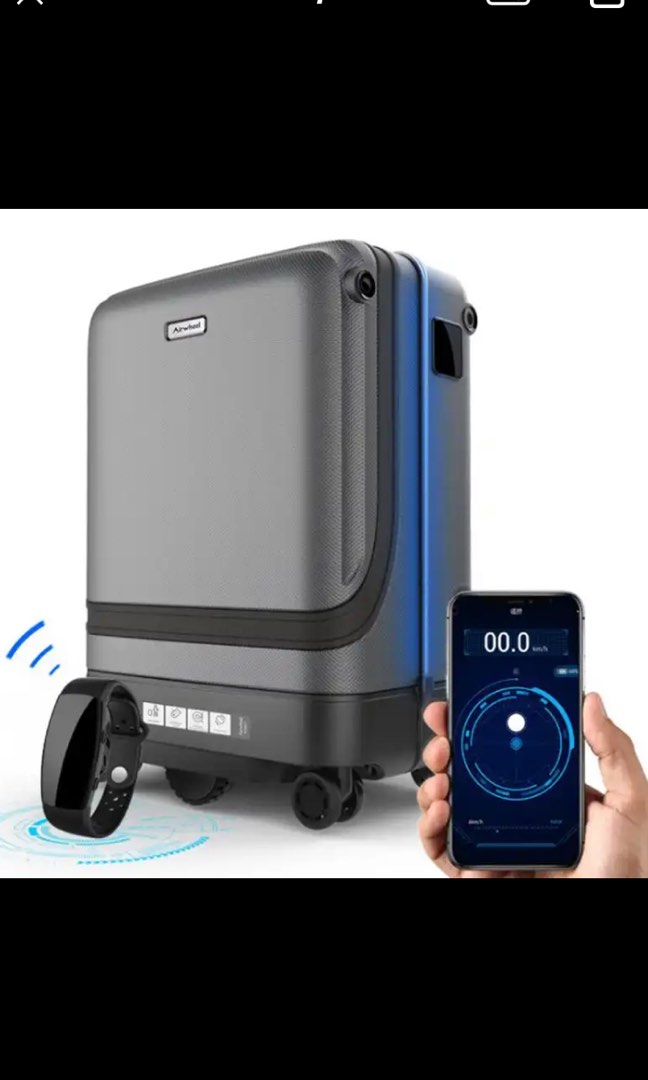 Smart Luggage- Follows You, Hobbies & Toys, Travel, Luggage on Carousell