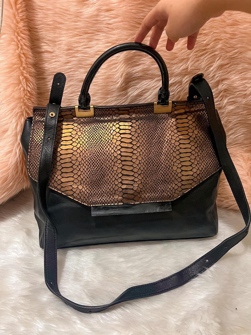 Snake bag document/laptop bag (Office bag), Women's Fashion, Bags ...