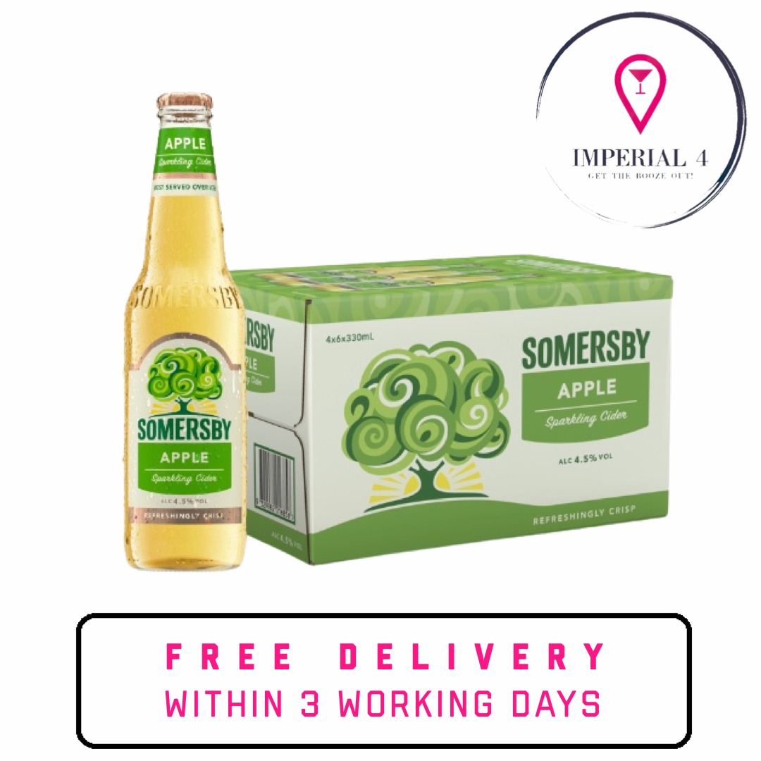 Somersby Apple Cider Pint - 24X330ML (BBD: 04/03/2024), Food & Drinks ...