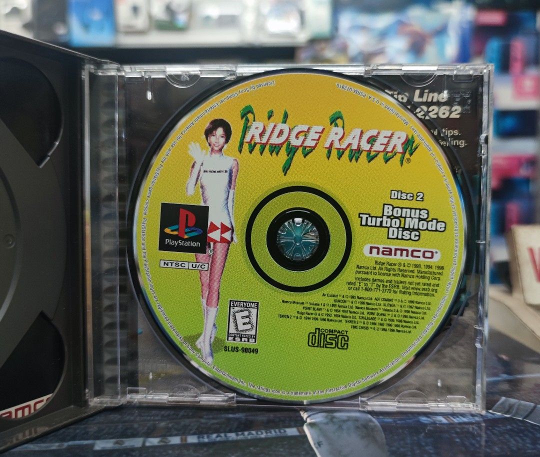 Sony PS1 R4 Ridge Racer Type 4 ( US Version ), Video Gaming, Video ...