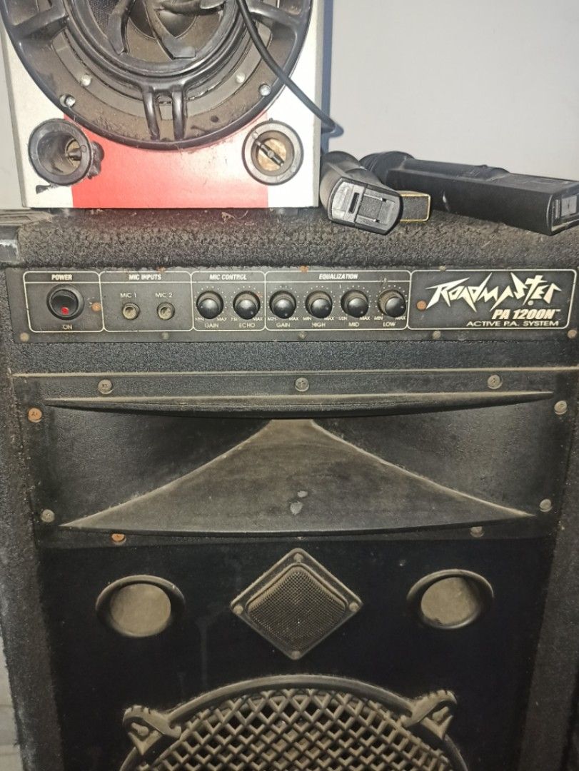 speaker aktif jadul, Elektronik, Audio di Carousell