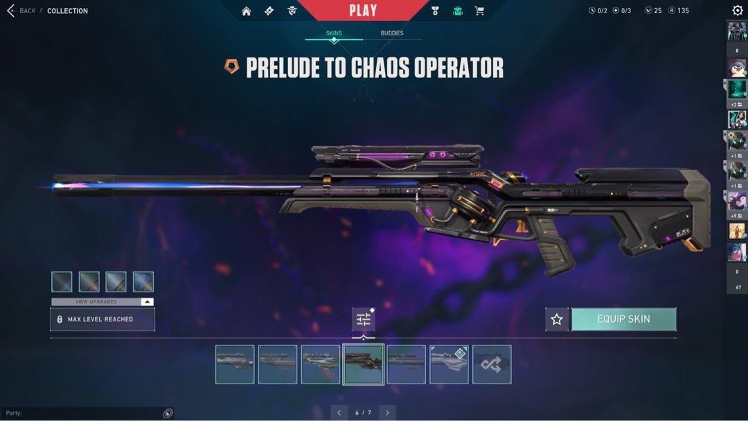 SPECTRUM PHANTOM+PRIME KARAMBIT+CHAOS OPERATOR, 8 PREMS VALORANT ...