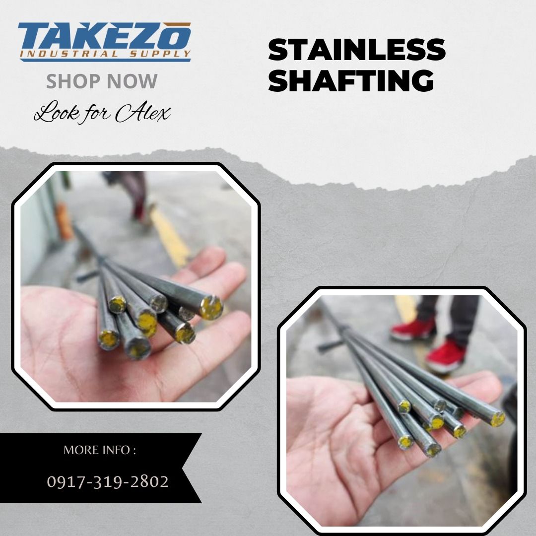 Stainless shafting (Size:1/4 x 6m), Commercial & Industrial ...
