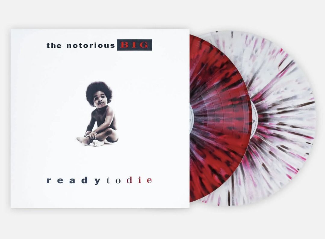 [STUNNING RARE SPLATTER VINYL] NOTORIOUS B.I.G. READY TO DIE ...