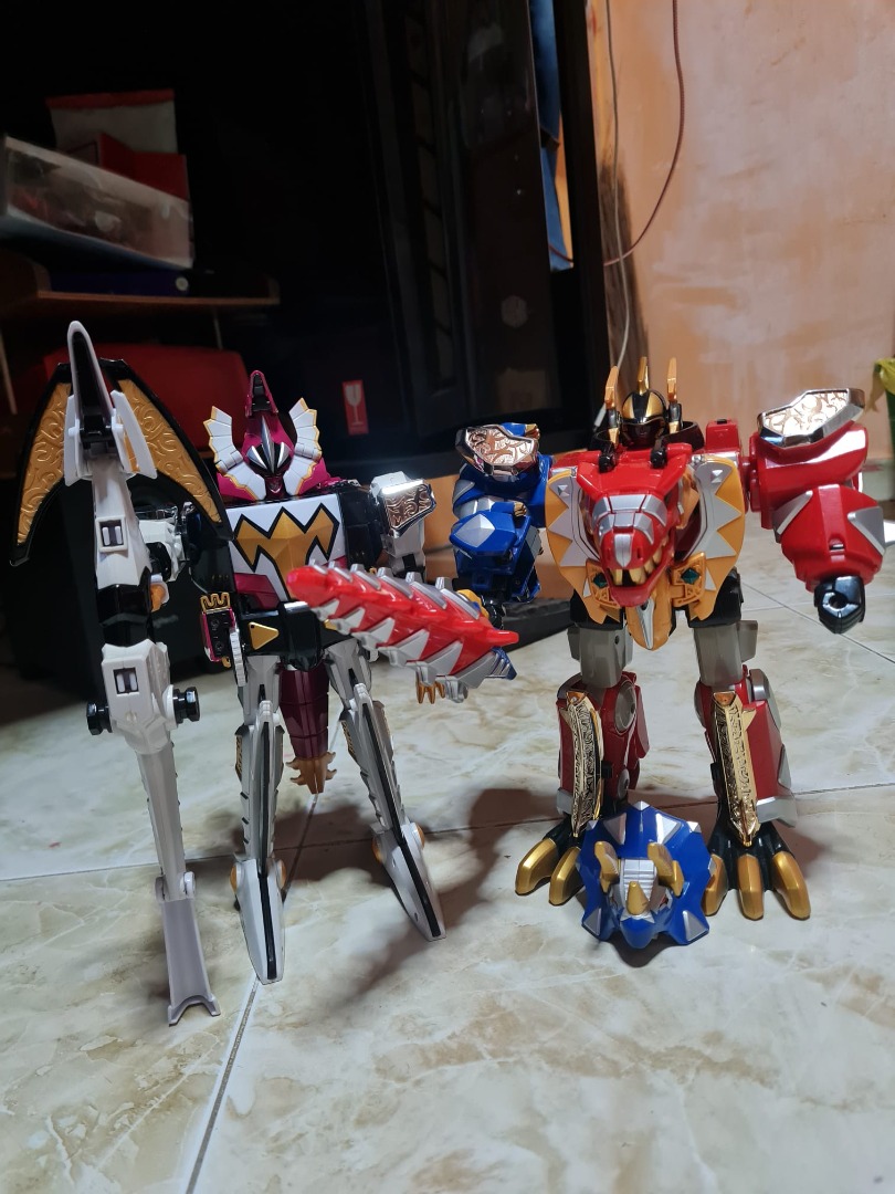 Super Sentai Abaranger / Power Rangers Dino Thunder [DX AbarenOh Megazord & DX KillerOh Megazord ...