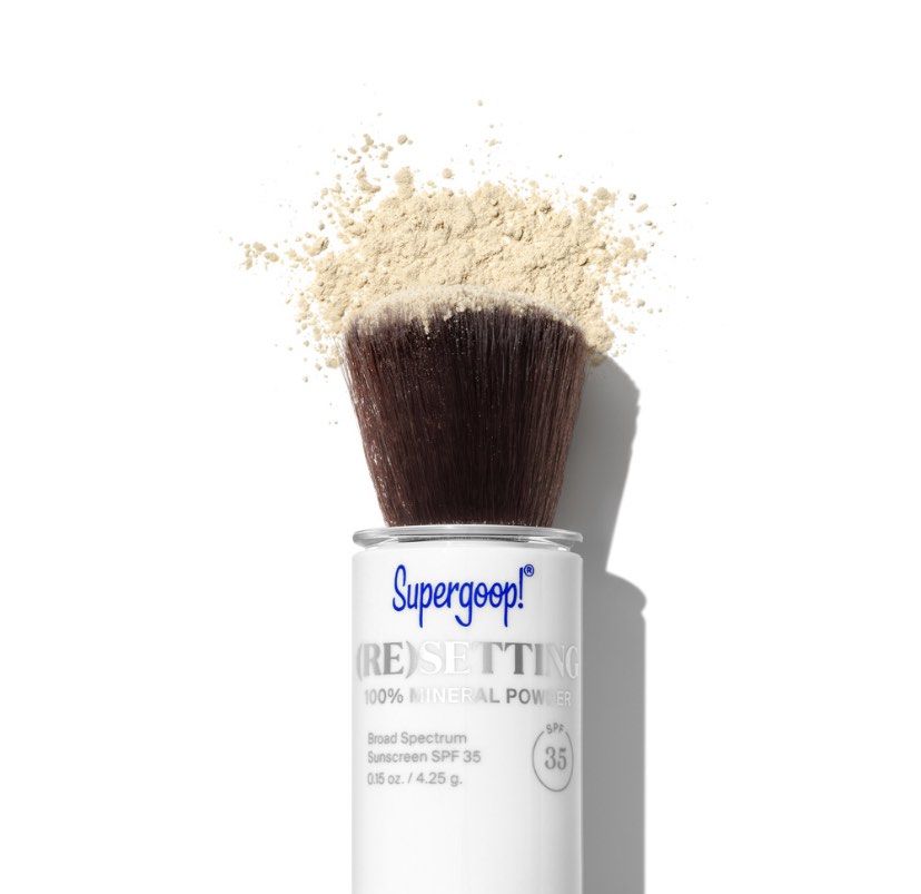 Supergoop (Re)setting 100% Mineral Powder Broad Spectrum Sunscreen ...