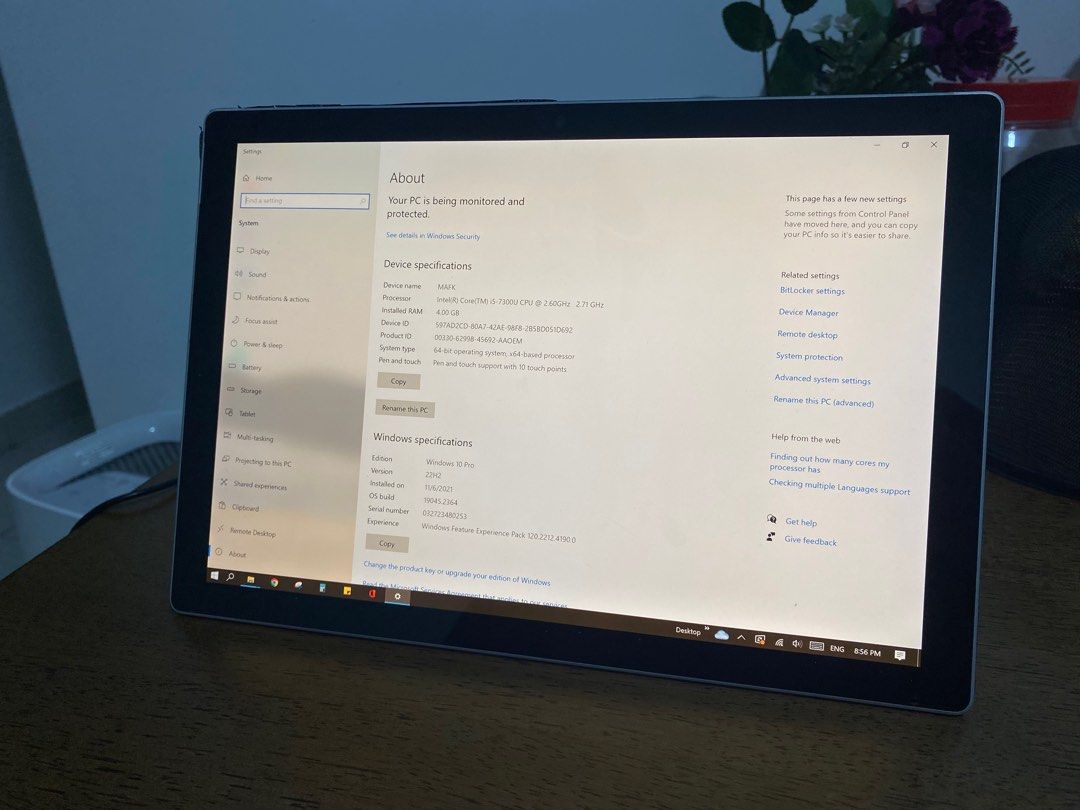 Surface Pro 1796 | 4 gb ram | free charger, keyboard, pen, Computers ...