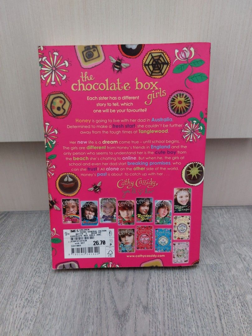 Sweet Honey By Cathy Cassidy Hobbies Toys Books Magazines Fiction Non Fiction On Carousell