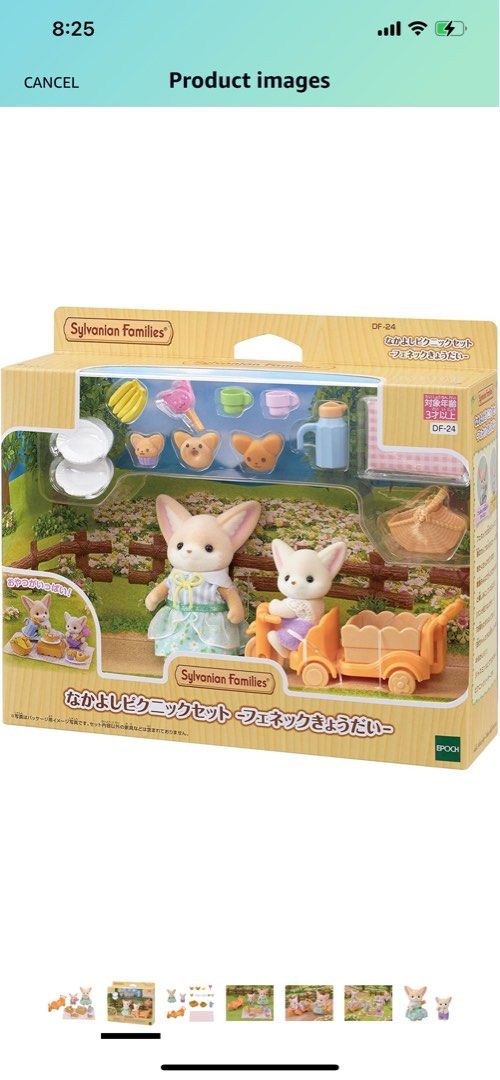 Sylvanian Families Picnic Set - Fenex Sounder, Hobbies & Toys, Toys ...