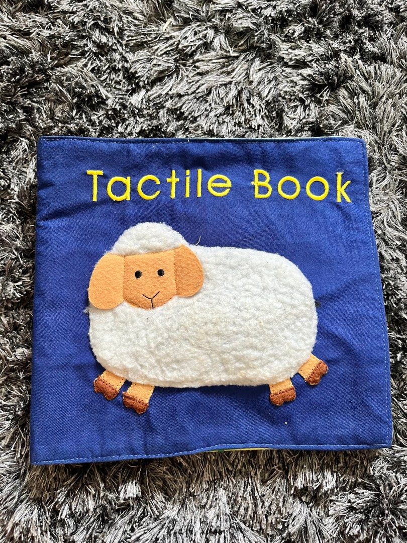 Tactile ( Sensory) Touch Soft Cloth Book #HUAT88, Hobbies & Toys, Toys ...
