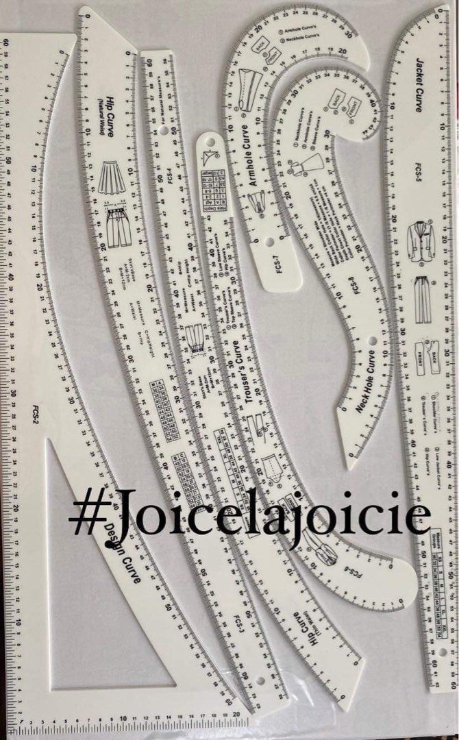 Tailor ruler (rulers for pattern making), Hobbies & Toys, Stationary ...