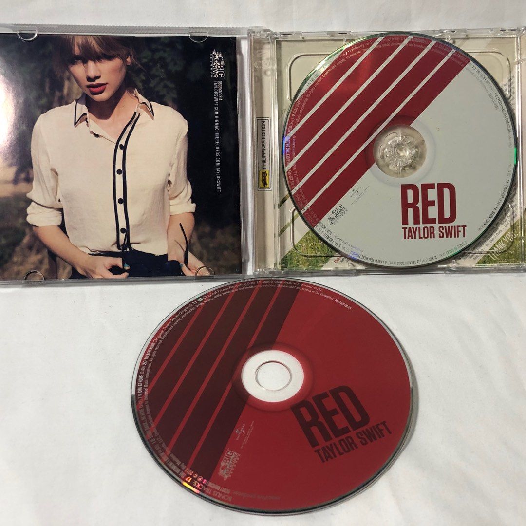 Taylor Swift RED CD, Hobbies & Toys, Music & Media, CDs & DVDs on Carousell