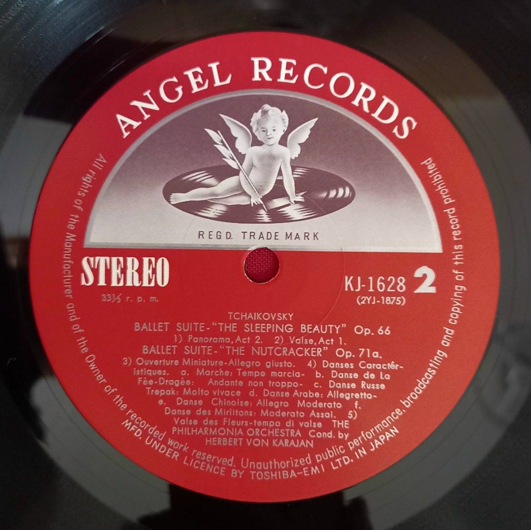 Tchaikovsky Ballet Suite Swan Lake Sleeping Beauty Nutcracker Vinyl