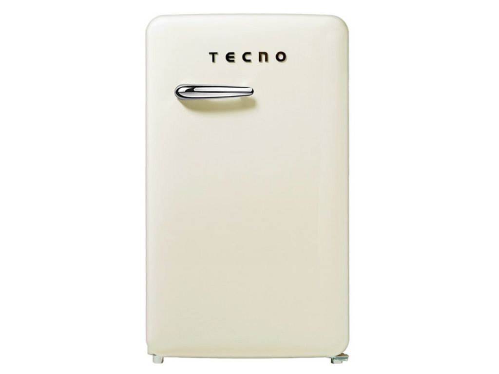 Tecno Retro Series Frost Free Freezer / Fridge - Cream Color (TFR1388R ...