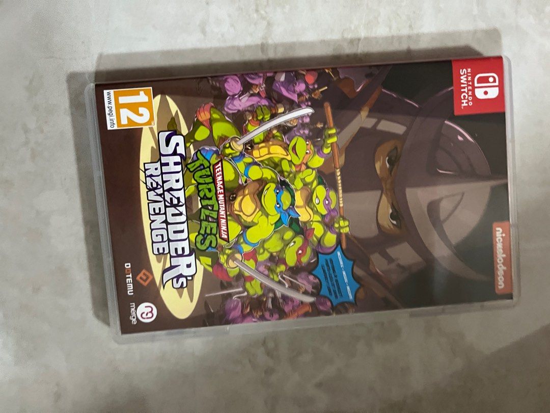 Teenage Mutant Ninja Turtles shredder revenge TMNT Nintendo switch ...