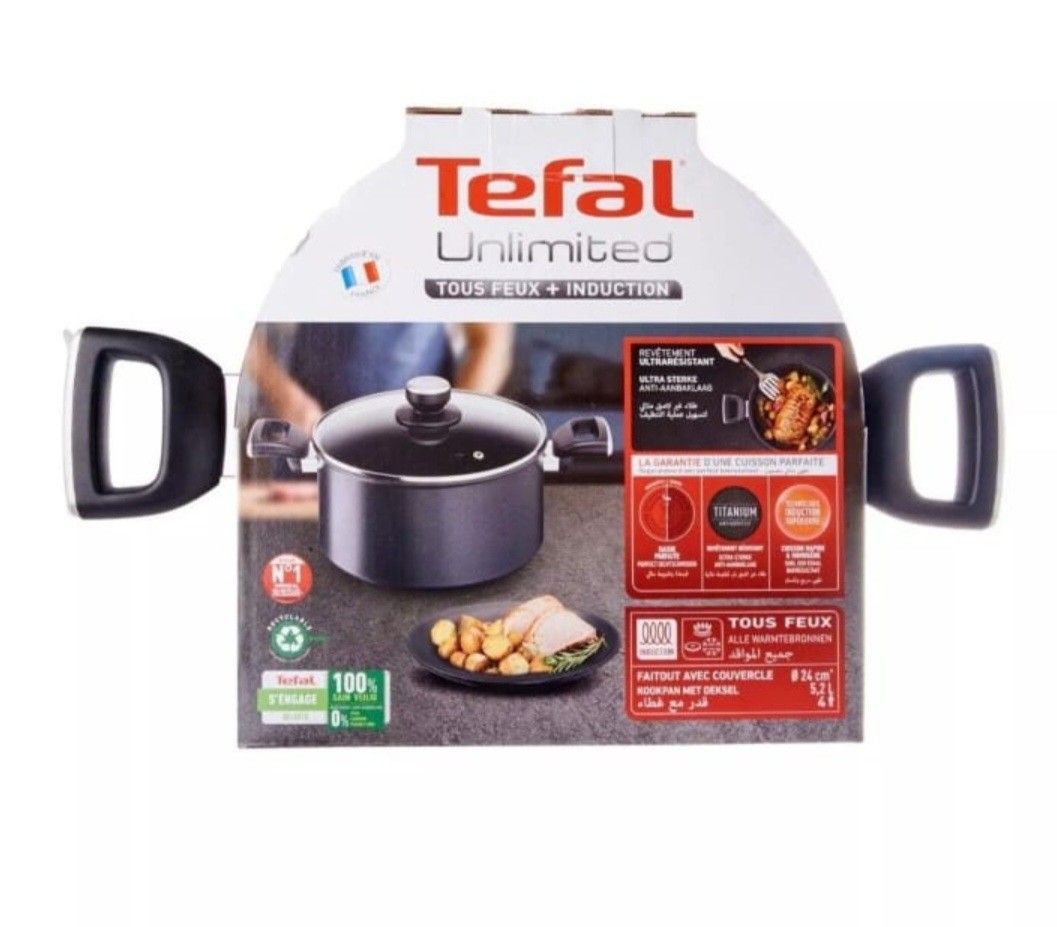 Tefal 25cm cooking Pot, Furniture & Home Living, Kitchenware ...