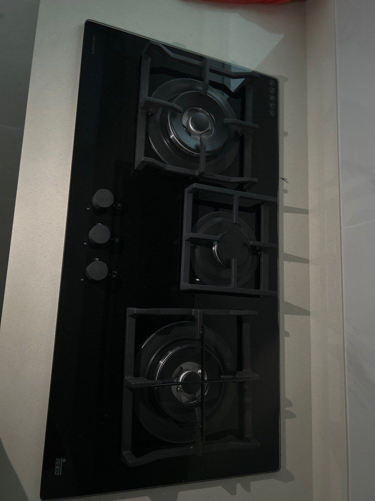 BN Authentic Teka Glass Gas Hob and hood CGW LUX 86 3G TR, TV & Home ...