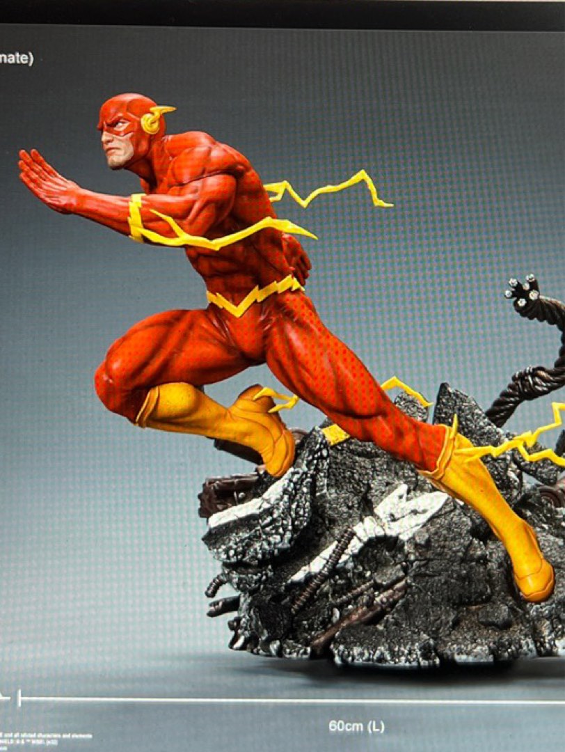 The Flash Classic 1/4 Scale, Hobbies & Toys, Stationery & Craft ...