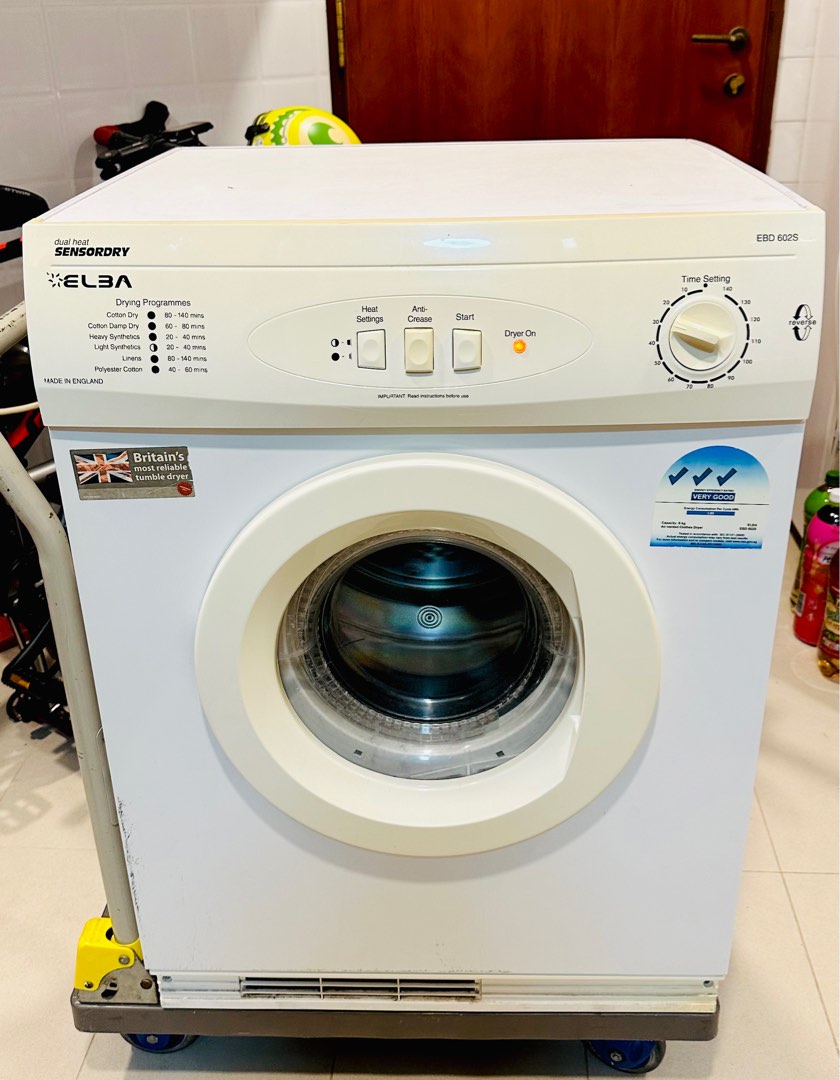 *Reserve* To Bless Elba 6kg dryer, TV & Home Appliances, Washing ...