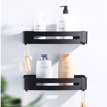Toiletries Rack Bathroom Wall Shelf No Drill Bathroom Toilet ...
