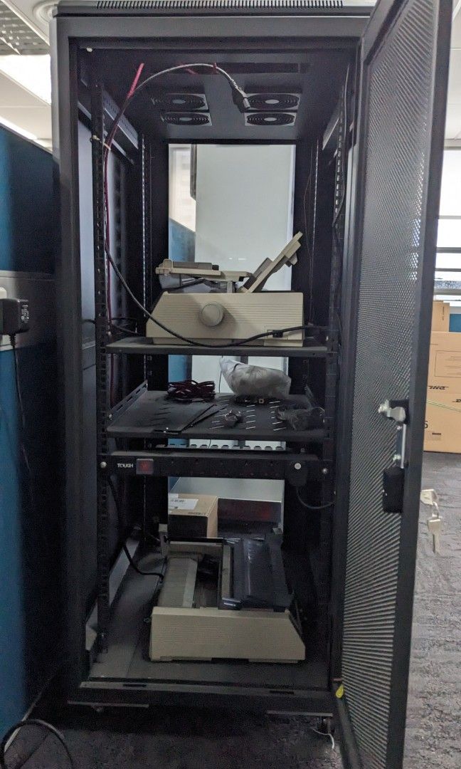 TOUGH Server Rack 42U + 2 OKI Dot Matrix Printers, Computers & Tech ...