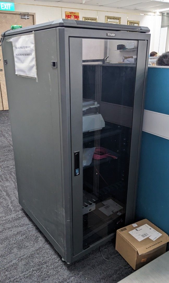 TOUGH Server Rack 42U + 2 OKI Dot Matrix Printers, Computers & Tech ...