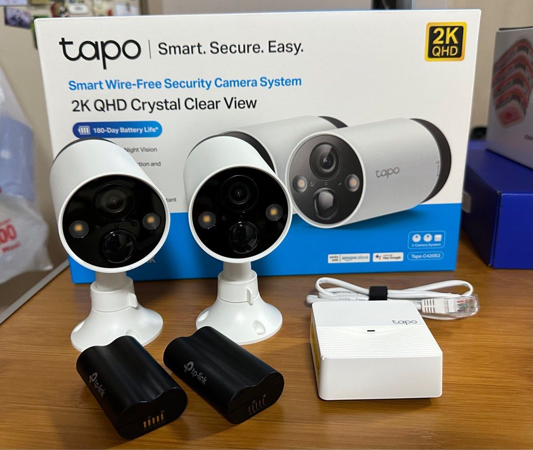 TP-Link Tapo C420S2 CCTV Camera, Furniture & Home Living, Security ...