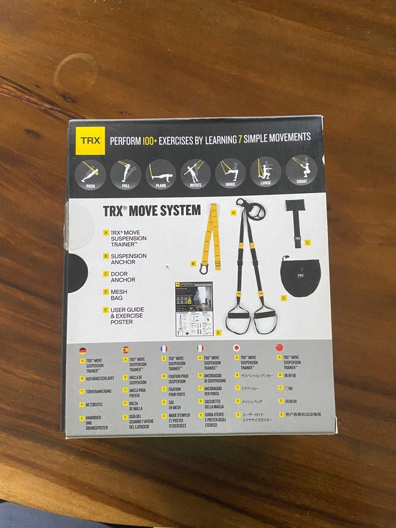 TRX Move System, Sports Equipment, Exercise & Fitness, Cardio & Fitness ...