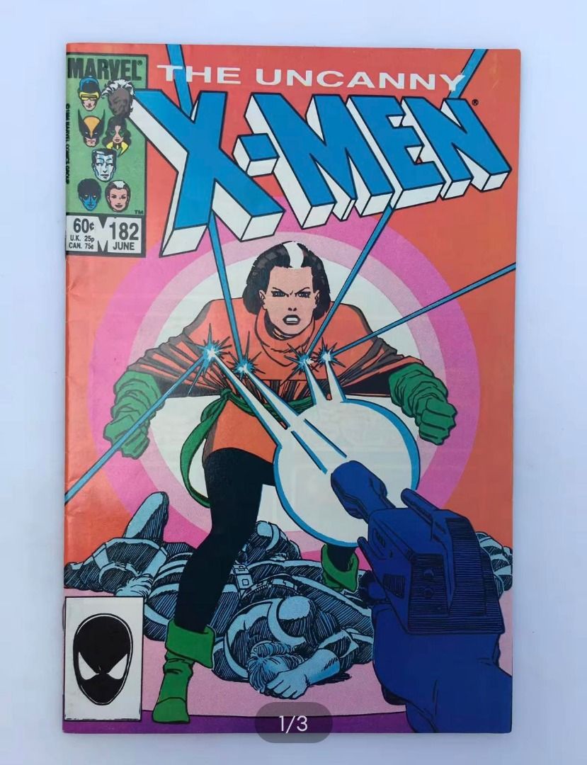 Uncanny X Men 182 Published Jun 1984 by Marve l Comic Book Story by ...
