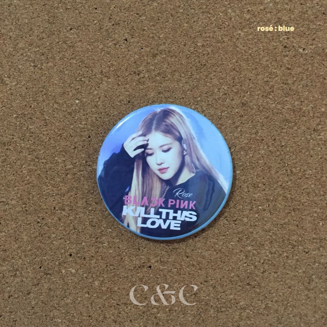 Unofficial K-Pop Button Pins (Blackpink) (2.5 inch), Hobbies & Toys, Memorabilia & Collectibles ...