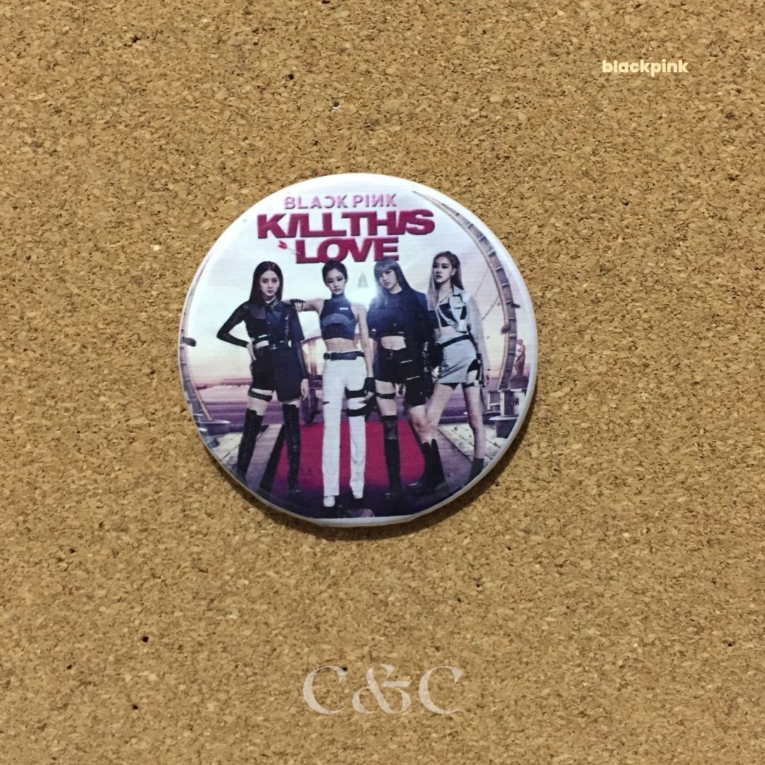 Unofficial K-Pop Button Pins (Blackpink) (2.5 inch), Hobbies & Toys, Memorabilia & Collectibles ...