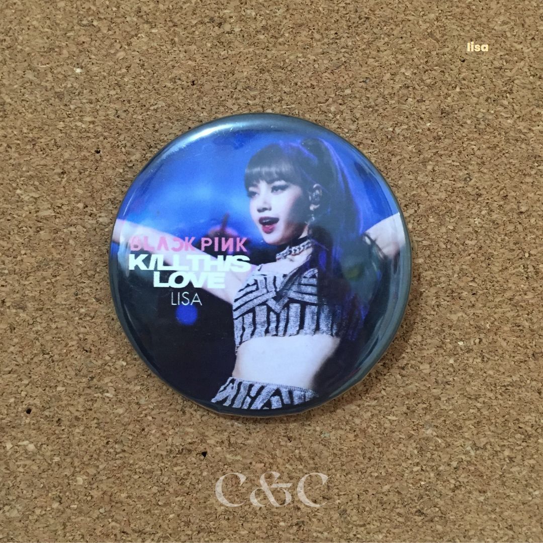 Unofficial K-Pop Button Pins (Blackpink) (2.5 inch), Hobbies & Toys, Memorabilia & Collectibles ...