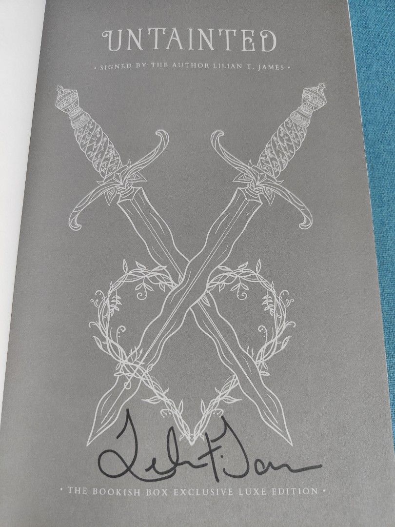 Untainted (signed by Lillian T. James), Hobbies & Toys, Books ...