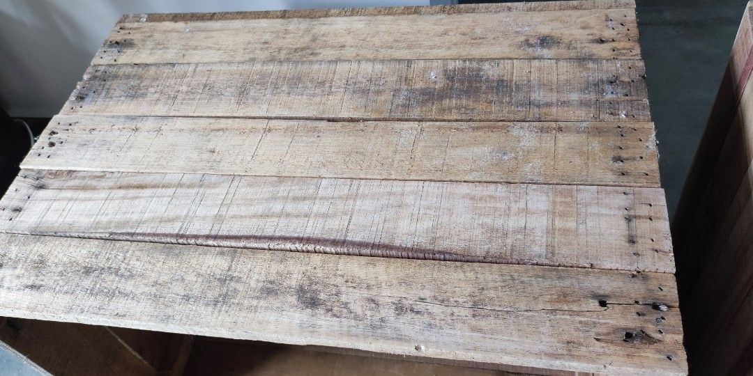 Untreated wooden planter boxes n wine crates, Furniture & Home Living ...